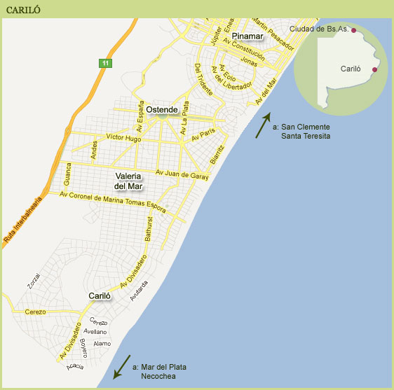 Cariló Costa Atlántica - Playas de Cariló - Guía de Turismo de Cariló