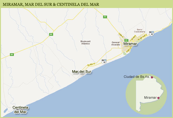 Miramar Costa Atlántica - Playas - Guía de Turismo de Miramar